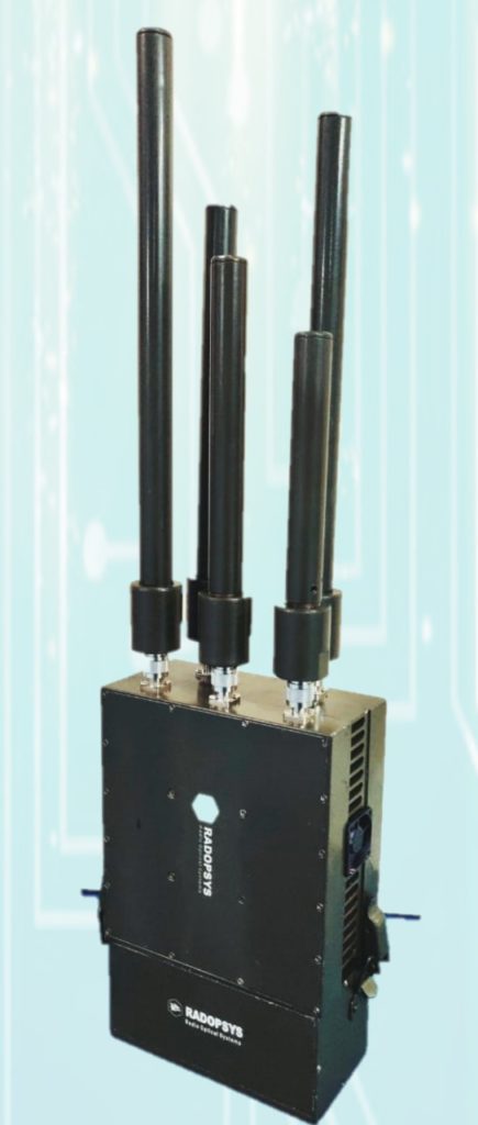Counter RCIED/ISM Jammer Manpack - Radopsys Private Limited